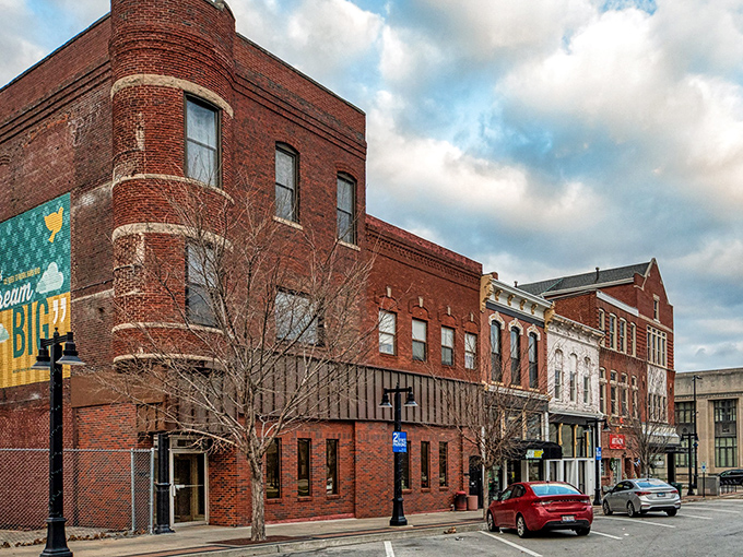 Dream BIG indeed! Decatur's curved brick building stands like the cool kid on the corner who's seen it all but keeps the best stories for after dark.