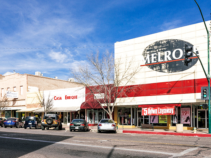 Douglas: Small town storefronts with big personality. The kind of main street where window shopping becomes an afternoon activity.
