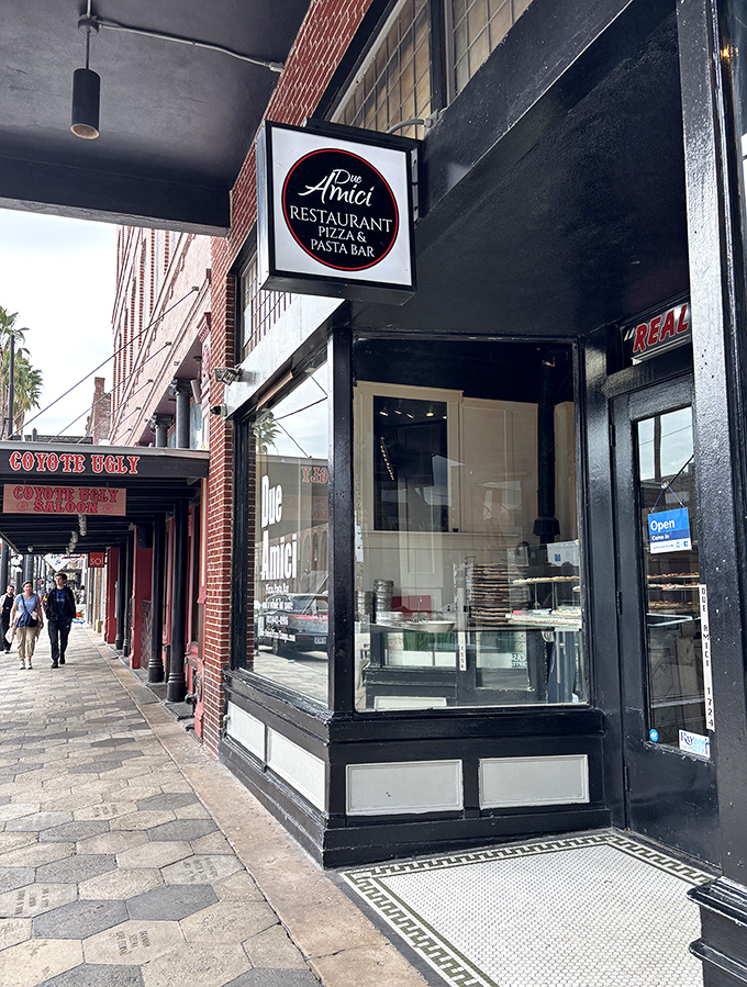 Due Amici's historic Ybor City location brings authentic Italian flavors to Tampa's most storied neighborhood.