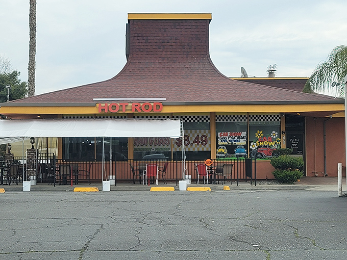 That distinctive chimney isn't just for show - it's where breakfast dreams take flight.
