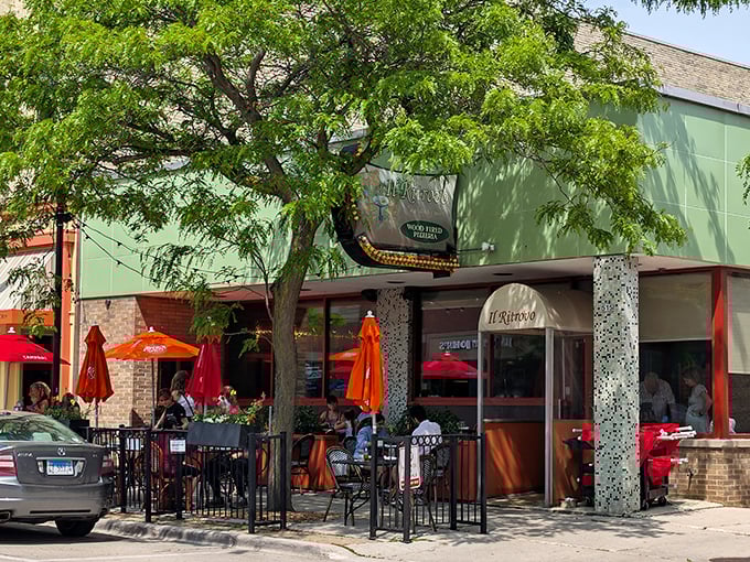 Mint green buildings stand out for good reason&mdash;they usually hide exceptional food inside.