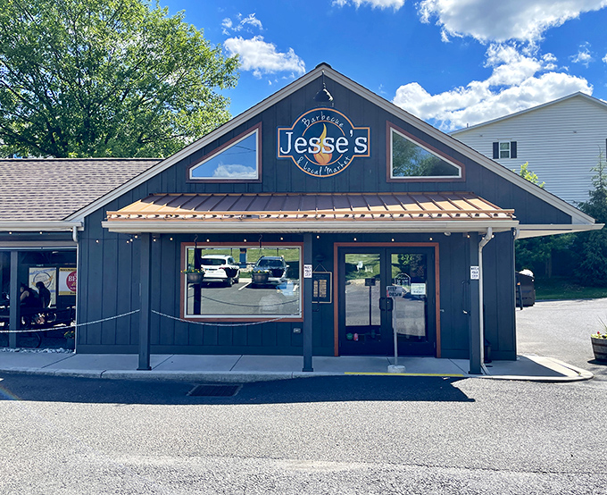 This cozy spot combines local market charm with serious barbecue skills under one welcoming roof.