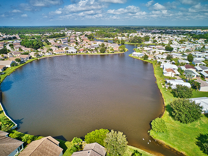 Lakefront living where the only waves you'll worry about are the friendly ones from neighbors.