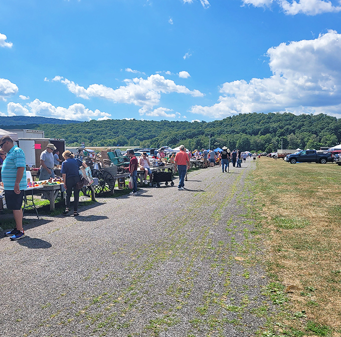 Leighty's mountain setting makes treasure hunting feel like a scenic adventure with bargains as the destination.