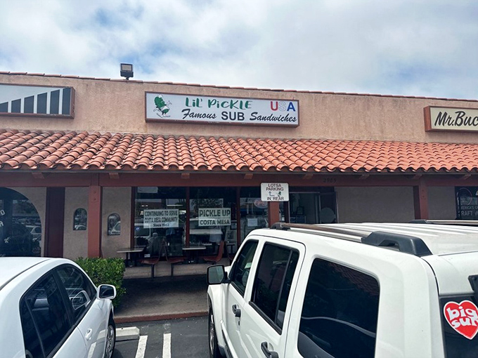 The name "Lil Pickle" brings smiles before you even taste the big flavors hiding inside this spot.