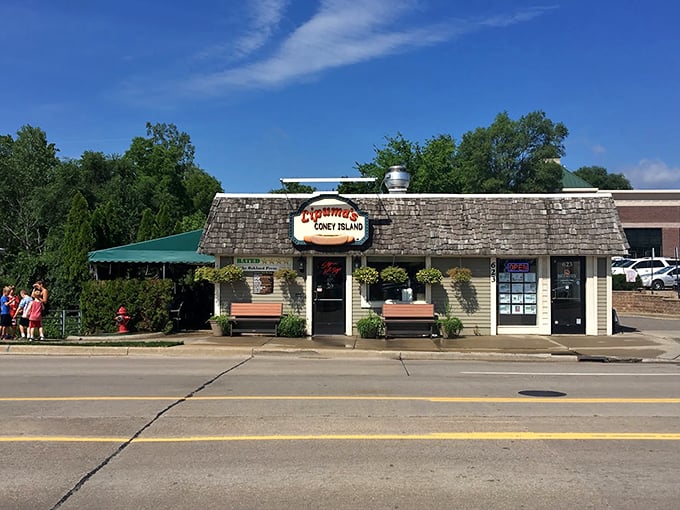This stone-faced beauty proves that sometimes the most serious-looking places serve the most soul-warming food.