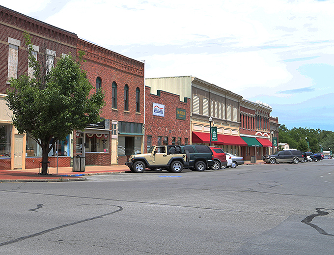 Marshall's main street stretches out like a red carpet for residents who appreciate life's simpler, more affordable pleasures.
