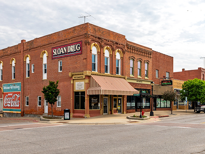 Nebraska City's historic brick buildings house local businesses where your dollar stretches further than those elastic-waist pants you've grown to love.