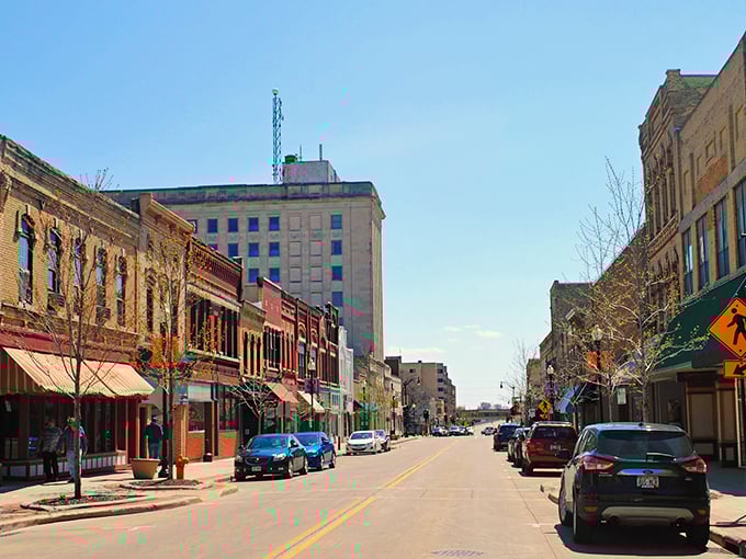Oshkosh's downtown maintains its historic character while offering modern amenities that keep locals from needing to venture to bigger cities.