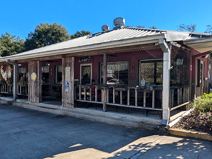 Osteen Diner's rustic charm perfectly captures the essence of authentic country cooking and community spirit.