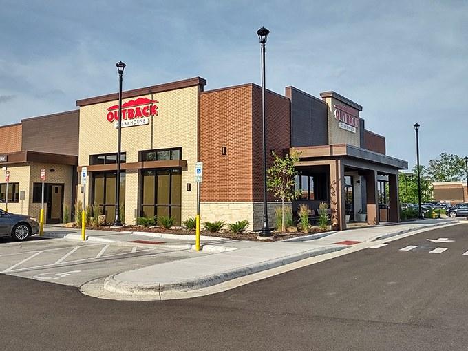 Yes, it's Outback, but this Centerville location grills steaks that would make any Aussie proud &ndash; crikey included.