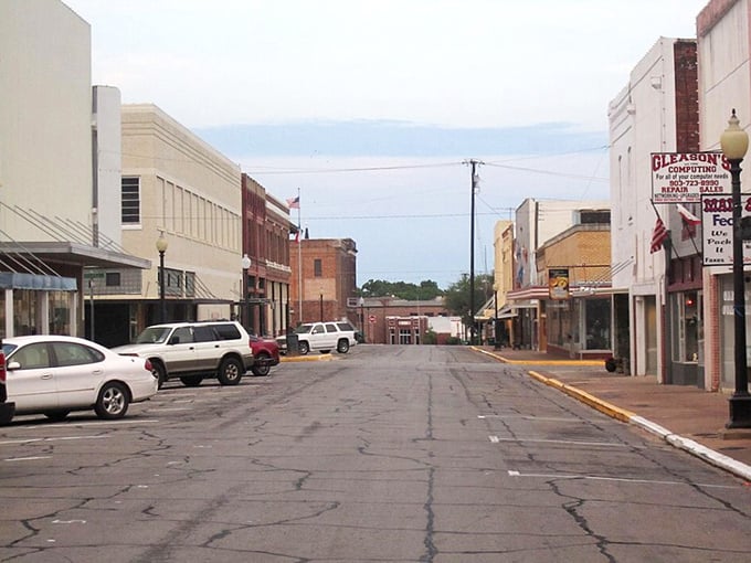 Palestine's downtown moves at the speed of sweet tea on a summer porch, unhurried and perfectly satisfying.