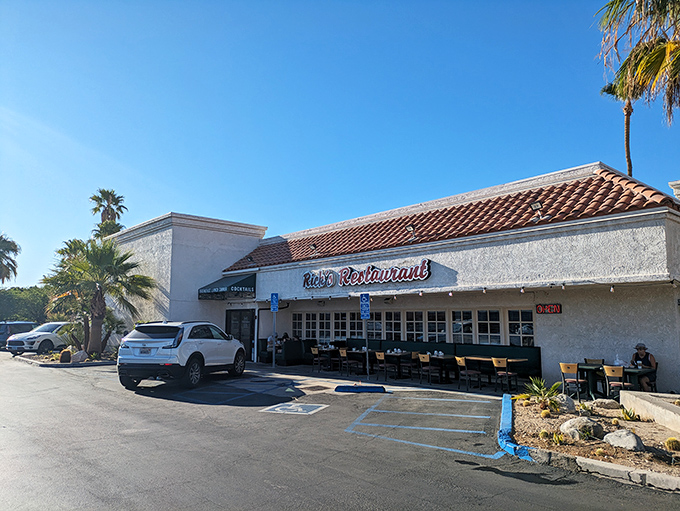 Desert dining meets bakery fresh &ndash; where your morning coffee comes with a side of Palm Springs sunshine.