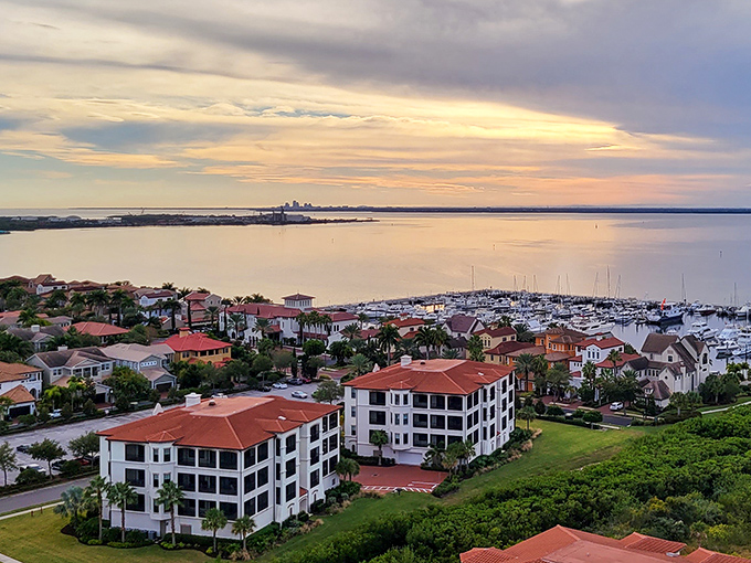 Waterfront views that make you wonder why you don't live here already. The answer: everyone else had the same idea.