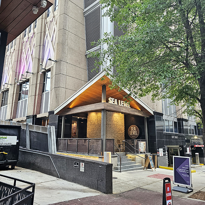 Urban sophistication meets coastal tradition - Charlotte's sleek answer to serious seafood cravings and quality.