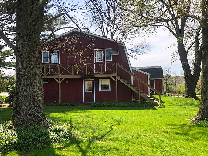 This classic red barn embodies everything wonderful about rural Pennsylvania - sturdy, beautiful, and built to last through countless seasons.