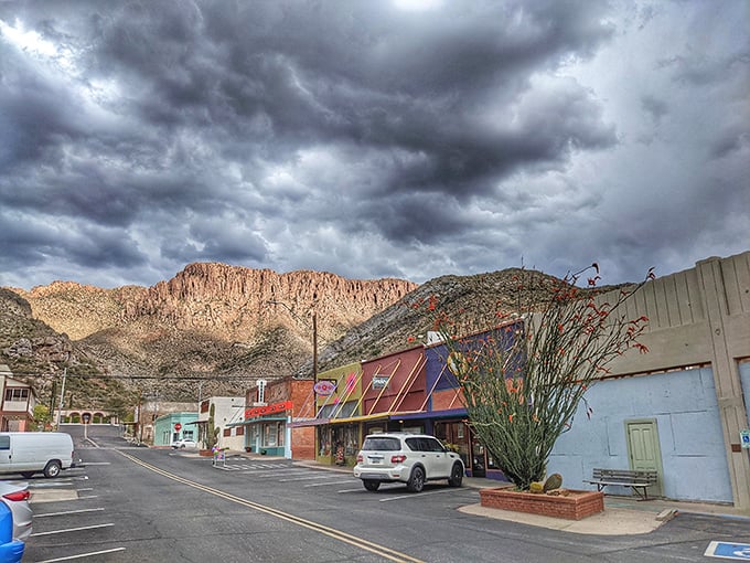 Superior clings to mountainsides like a town that knows how to stretch every dollar.