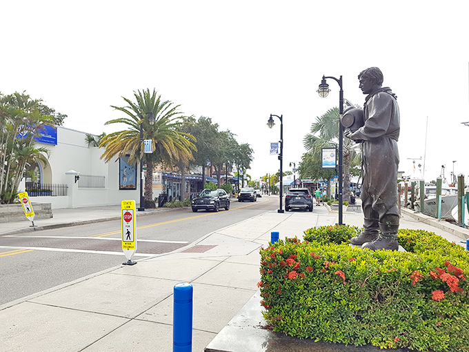 Tarpon Springs brings authentic Greek island vibes to Florida's coast - ouzo optional, charm absolutely guaranteed here.