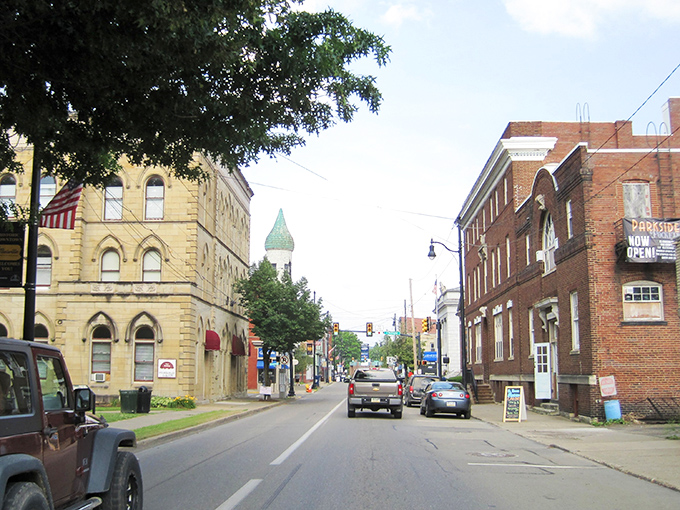 Titusville's main drag flows with history and prices that make your wallet gush with joy.