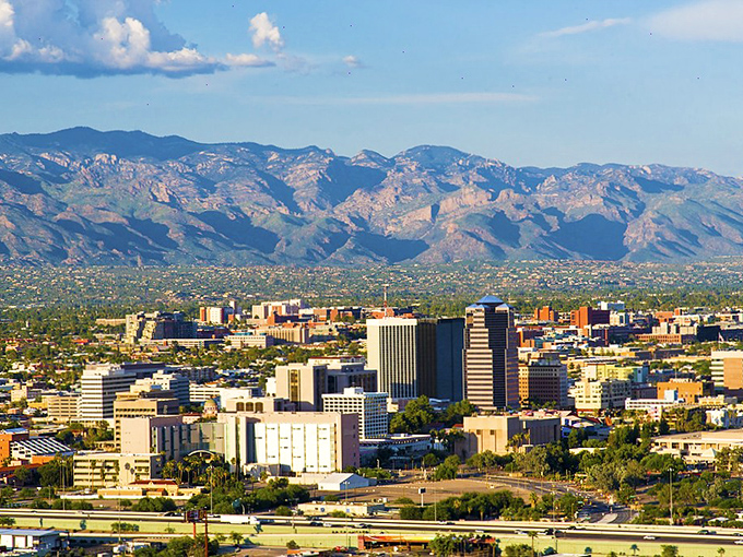 Tucson's downtown balances urban energy with desert calm like a master chef balancing flavors.