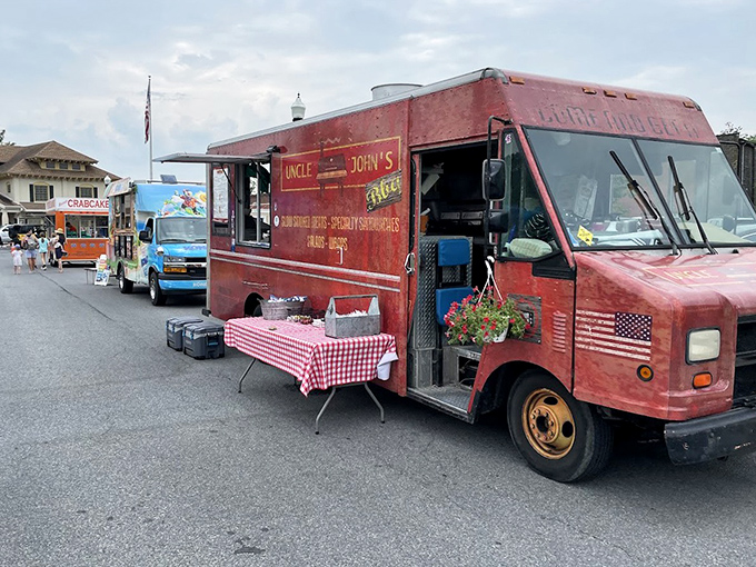 Uncle John's rolling barbecue stand brings the pit-smoked experience directly to hungry Delaware neighborhoods.