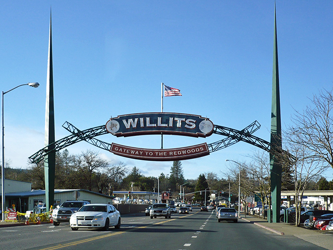 Gateway to giants: Where redwood forests begin and small-town hospitality never ends gracefully.