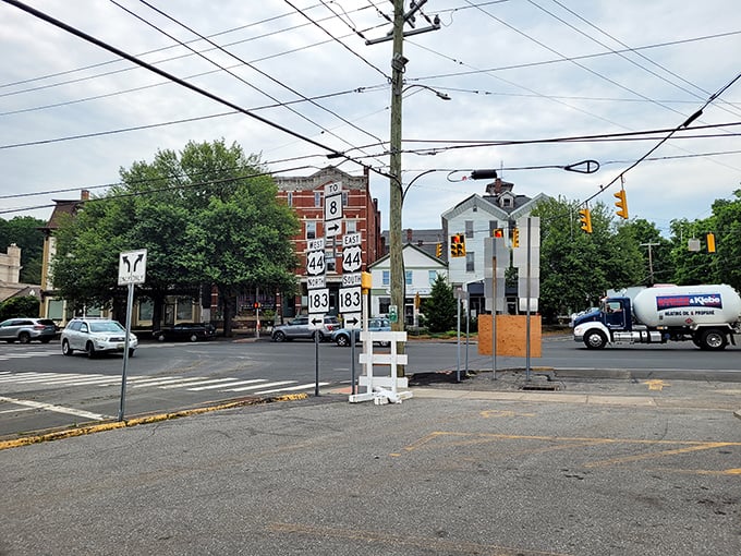 Winchester's directional crossroads &ndash; where route signs point to affordable futures and your GPS recalculates retirement on a reasonable budget.