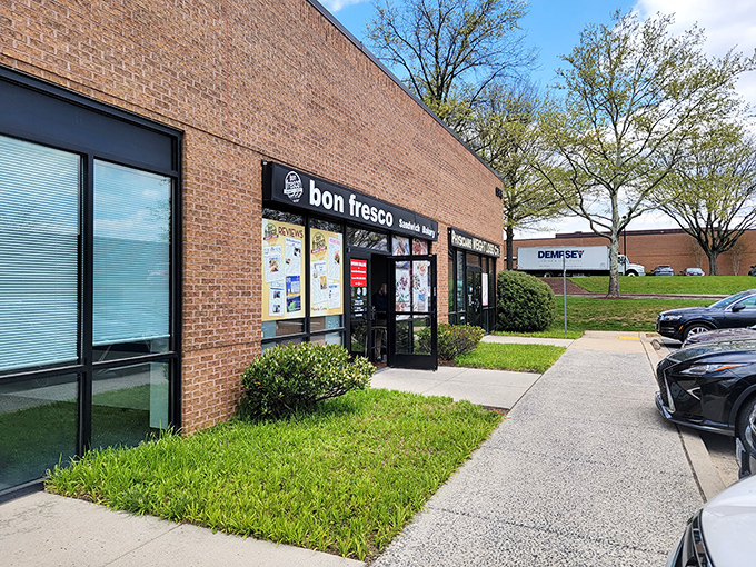 Bon Fresco's understated brick exterior hides sandwich greatness within. Sometimes the best treasures require a second look.