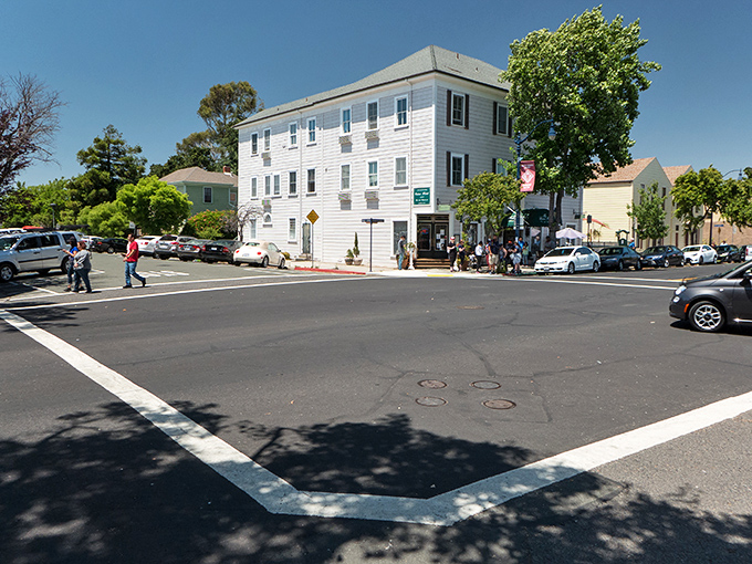 Historic downtown Benicia maintains its 19th-century character while serving as California's former state capital.