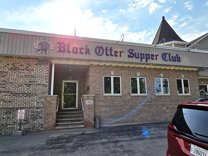 Brick buildings like this one have been feeding Wisconsin families for generations, and it shows.