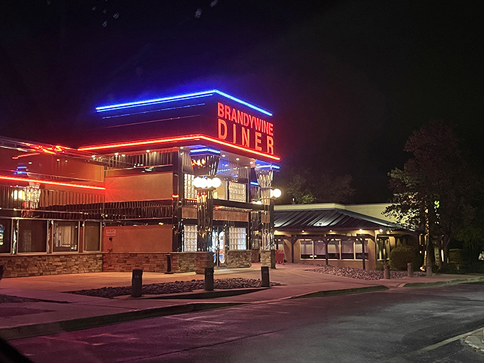 When neon lights up the night, you know you've found where burger dreams come true.