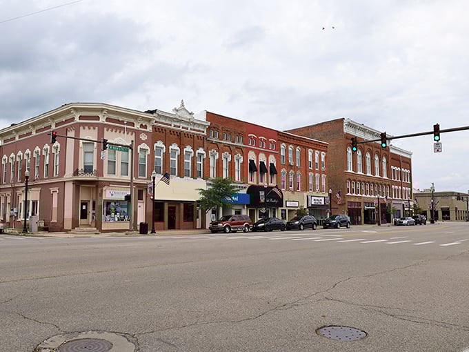 Bryan's wide main street invites unhurried exploration of shops that actually remember your name.