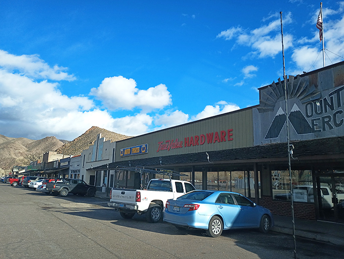 Caliente's main drag showcases that quintessential small-town feel where everyone knows your coffee order.