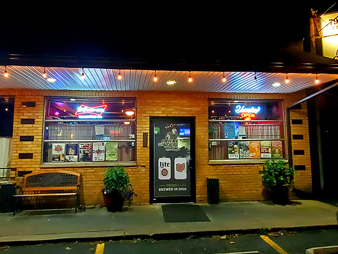 When string lights frame your favorite chicken joint, you know you've found something truly special. 