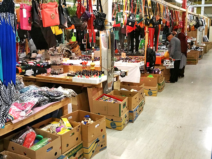 Inside County Line, aisles overflow with merchandise from floor to ceiling&mdash;a treasure hunter's dream come true!