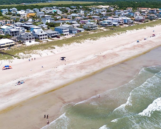 The heart of Fernandina Beach seen from above. Where 19th-century charm meets 21st-century laid-back coastal living.