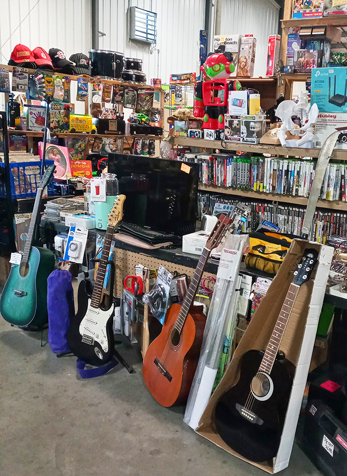 From guitars to collectibles, Four Seasons Flea and Farm Market offers unique finds and great deals that spark joy.