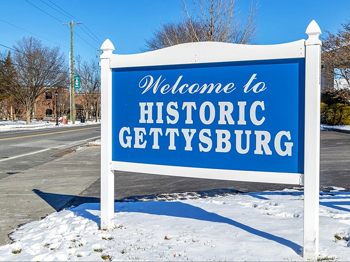 Victorian homes stand as silent witnesses to the town that helped shape our nation's story.