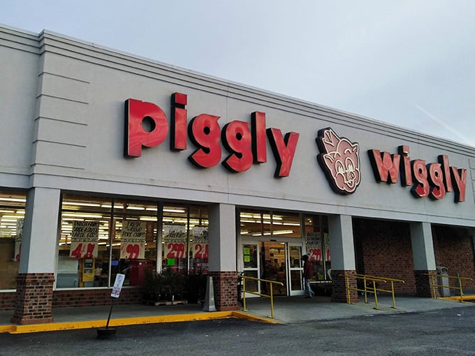 Even chain stores respect the community values that keep everyday essentials within everyone's reach here.