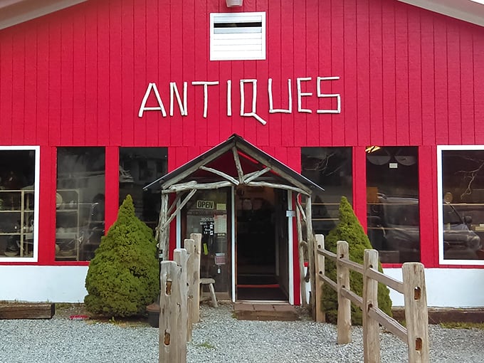 That rustic entrance with its wooden posts feels like stepping into a simpler time&mdash;with credit card acceptance.