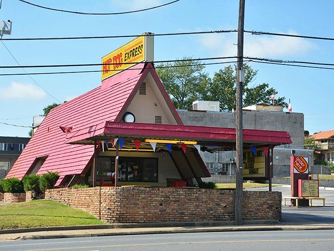 This roadside gem might look like it's straight out of the '60s, but the hot dogs inside are timeless flavor bombs worth pulling over for.