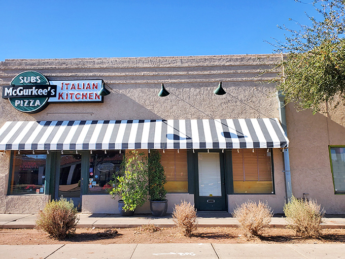 That timeless storefront design promises the kind of authentic experience your taste buds have been missing.