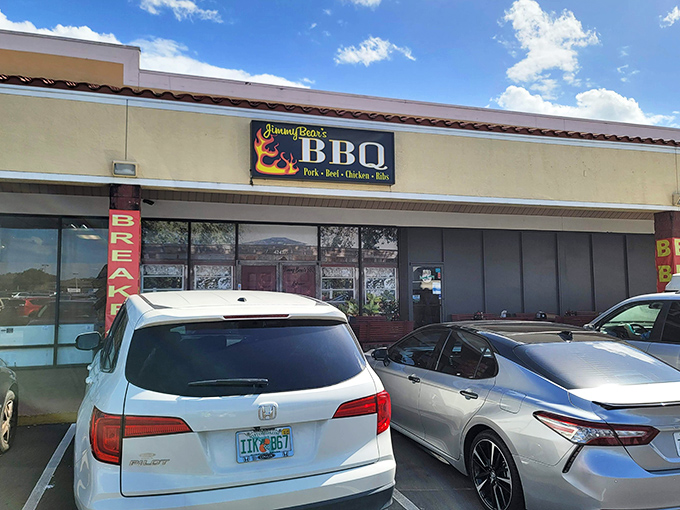 Don't judge a barbecue joint by its storefront. The magic happens behind those windows where smoke meets meat.