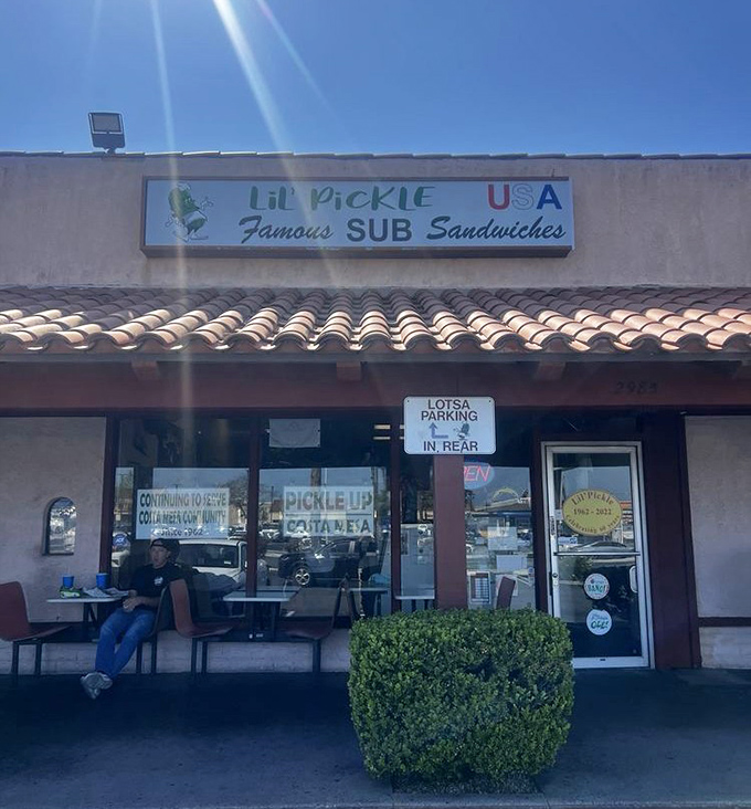 Orange County casual meets serious sandwich craft in this Costa Mesa corner that locals call their own.