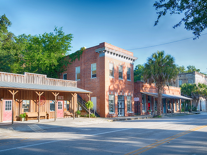 This tiny town preserves Southern charm like a perfectly aged vintage, complete with moss-draped oaks and timeless appeal.