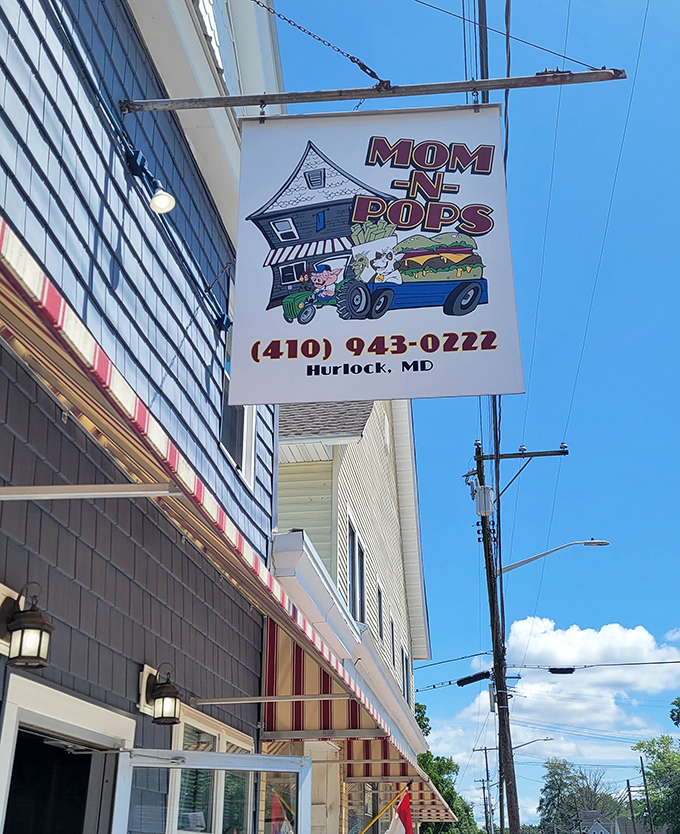 That playful sign tells you everything: this is where comfort food meets genuine small-town hospitality.