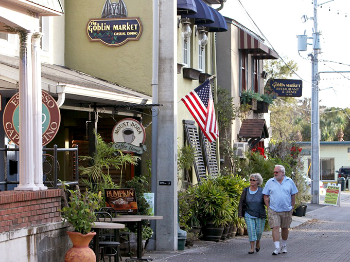 New England called, they want their quaint downtown back, but Mount Dora's keeping it.