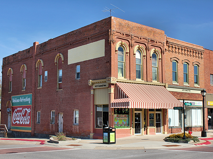 The storefronts of Nebraska City welcome shoppers with awnings and character &ndash; all part of a town where retirement dollars stretch surprisingly far.