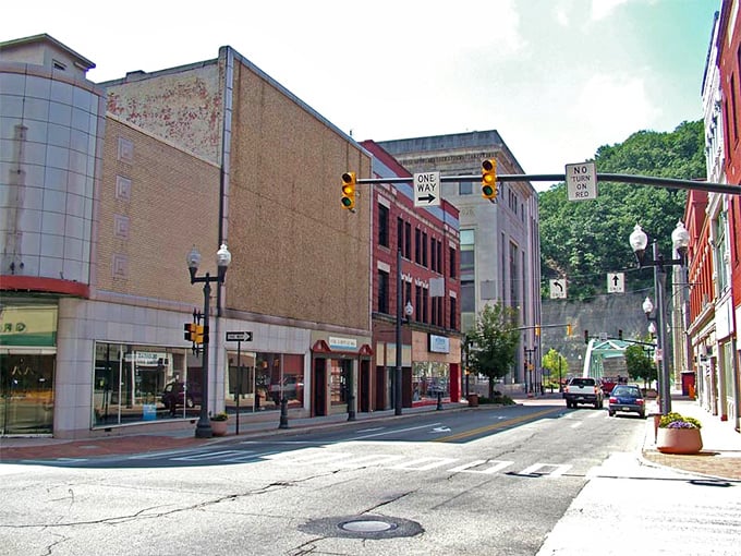 This main street has the comfortable feel of a favorite sweater - familiar, reliable, and perfectly worn-in.