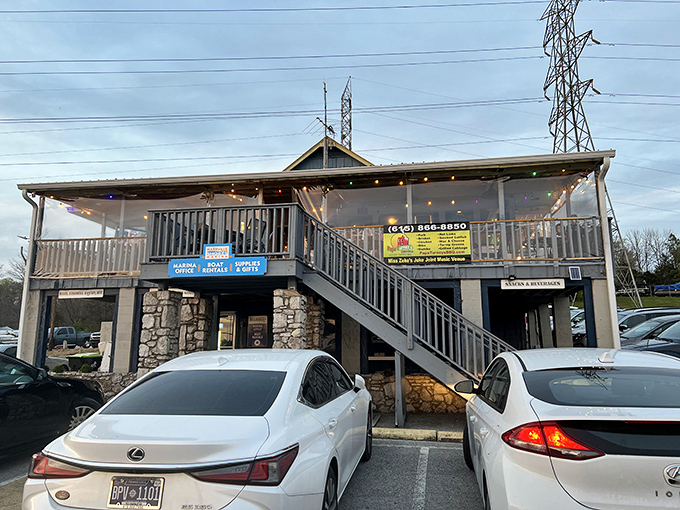 When the parking lot stays this busy, you know the secret's out about exceptional food.